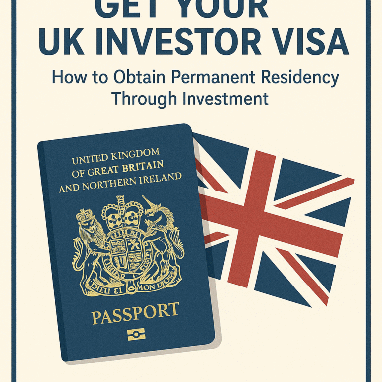 Get Your UK Investor Visa: How to Obtain Permanent Residency Through ...
